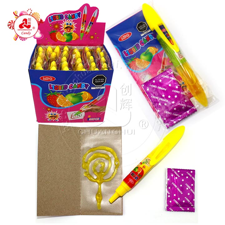 Supply Liquid Jam Pen ,sticky rice papers with popping candy CH-N247-1 ...
