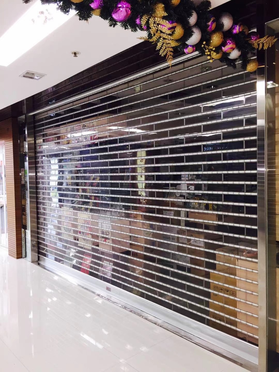 Supply High Security Stable Shop Front Folding Door Factory Quotes - OEM