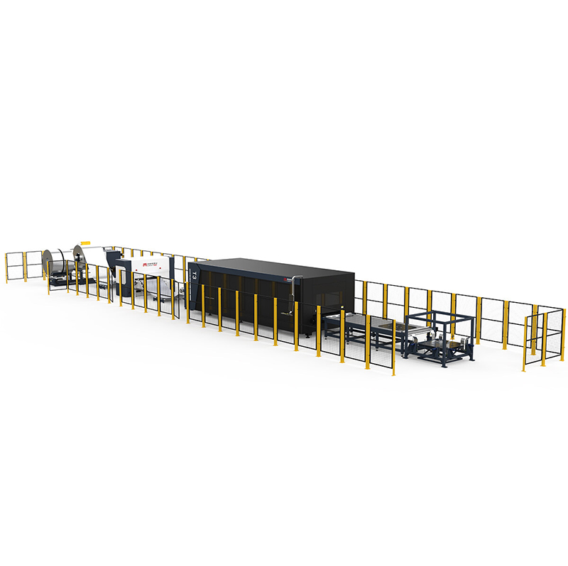 Supply T3 series Laser cutting assembly line Customized Factory ...