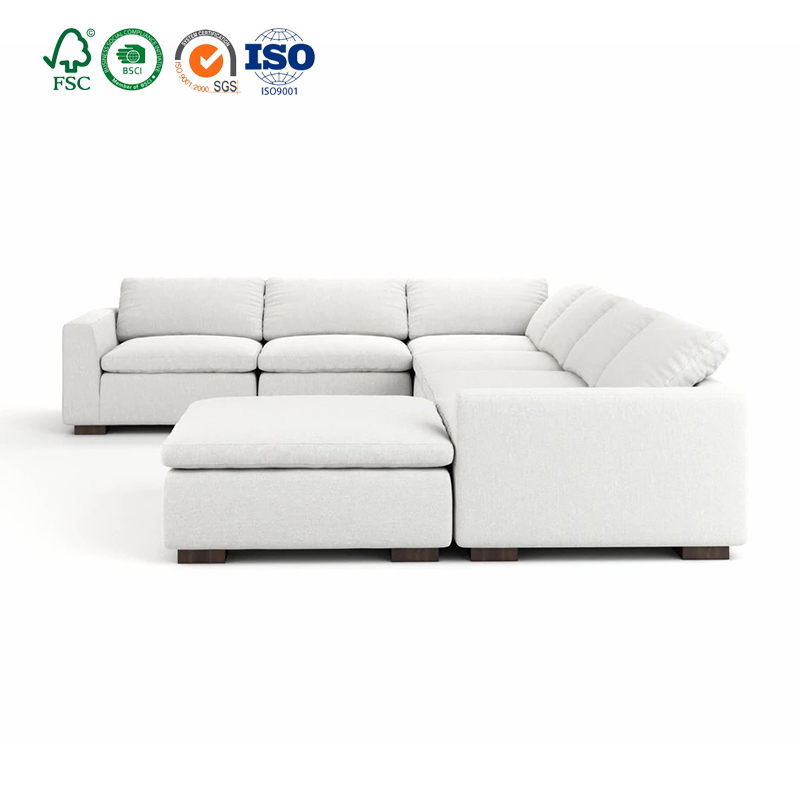 Supply Modern giant kd sofa home furniture cloud u modular sectional ...