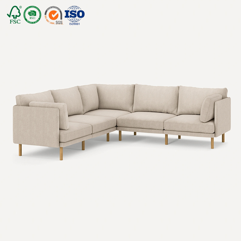 Supply Modern KD sofa Nordic leisure corner sectional lounge couches ...