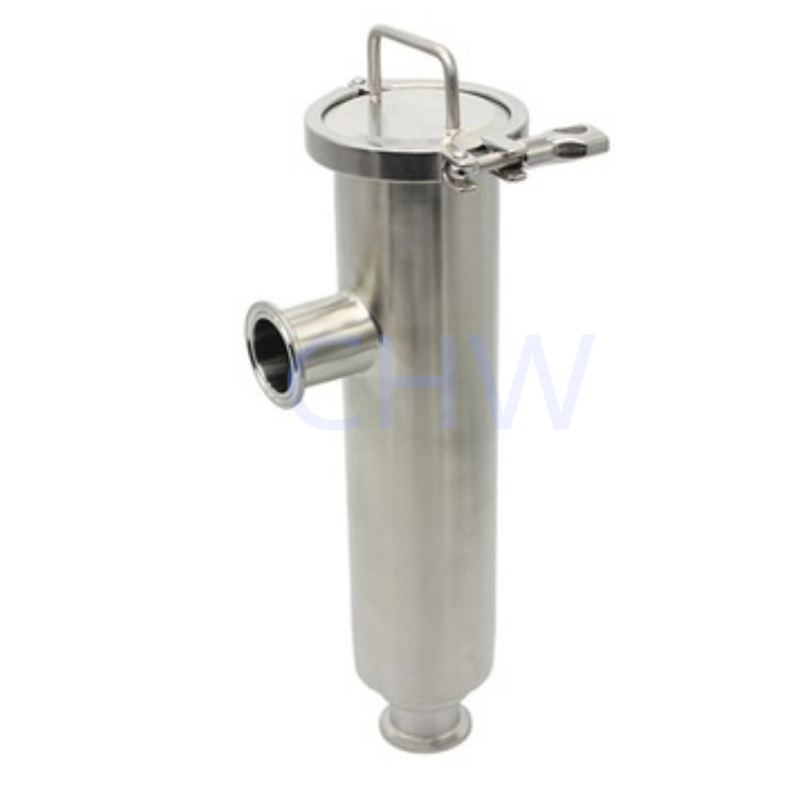 Supply Sanitary stainless steel high quality Filter Angle Type ss304 ...