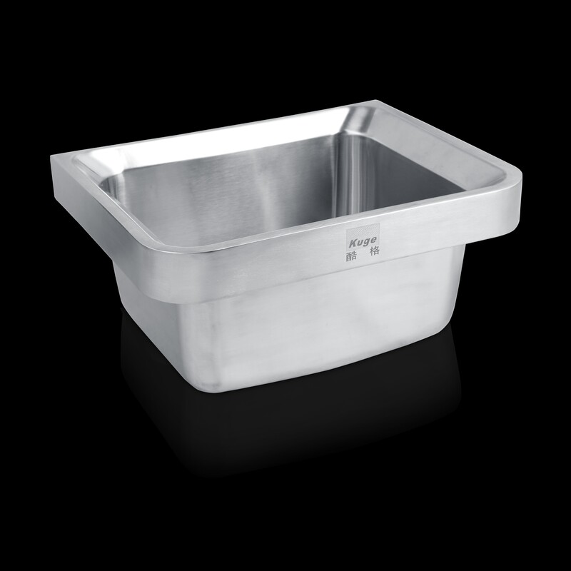 Supply Japanese Style Small Stainless Steel Square Wash Basin Wholesale ...