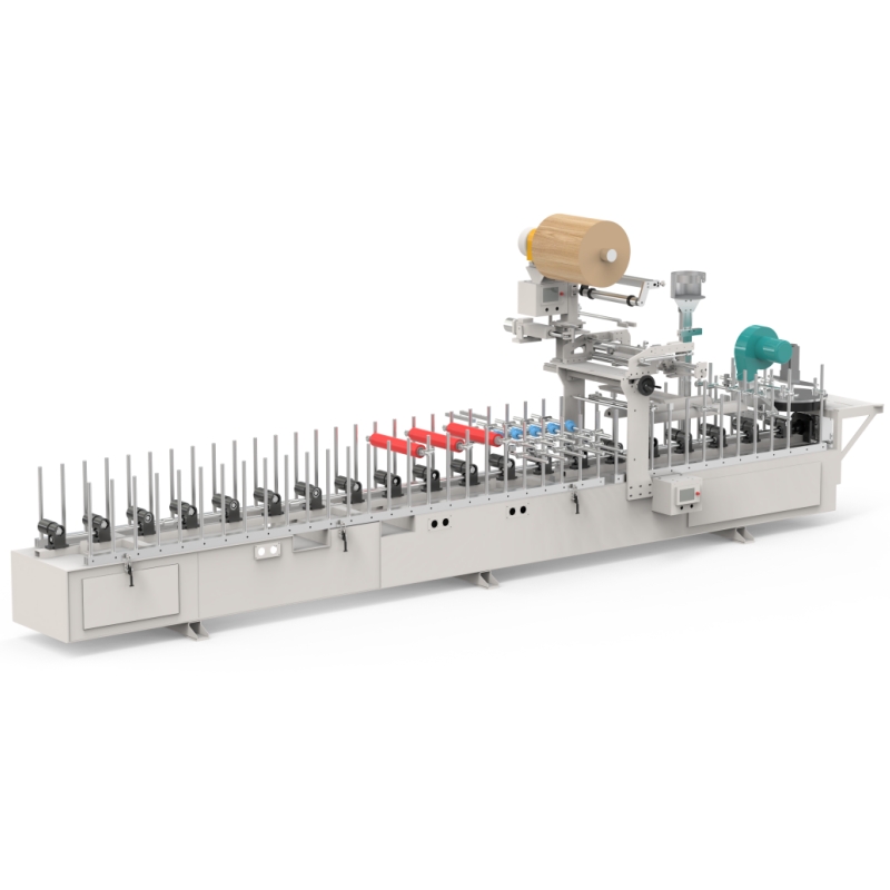 Supply 350mm width PVC Veneer Profile wrapping machine Wholesale ...