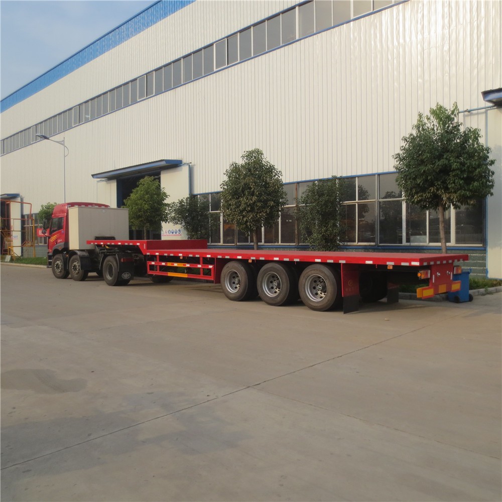 Supply 3 Axle 70 Ton Drop Deck Semi Trailer Wholesale Factory Chengli Supply 3 Axle 70 Ton Drop Deck Semi Trailer Wholesale Factory Chengli