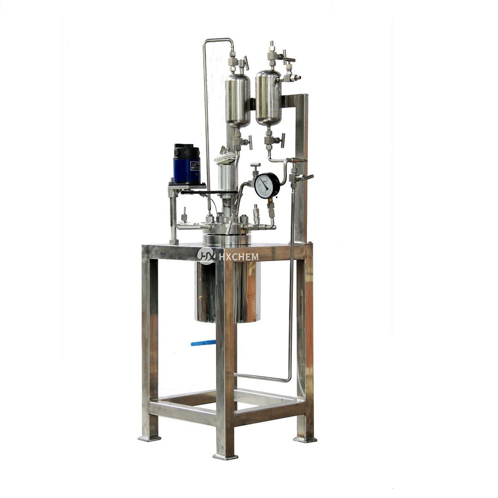 Supply Small pressure reactor with continuous feeding and collection ...