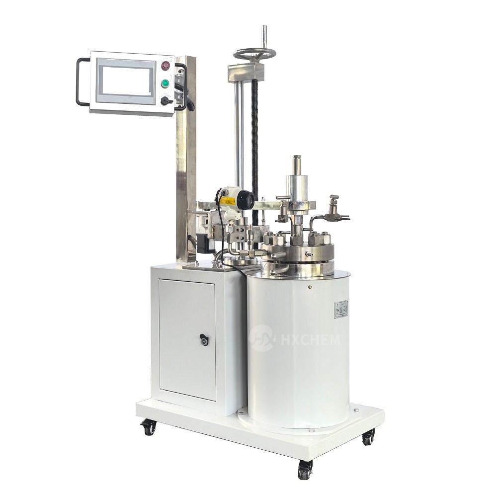 Supply 3L Lab stirred pressure titanium reactor with touch screen ...