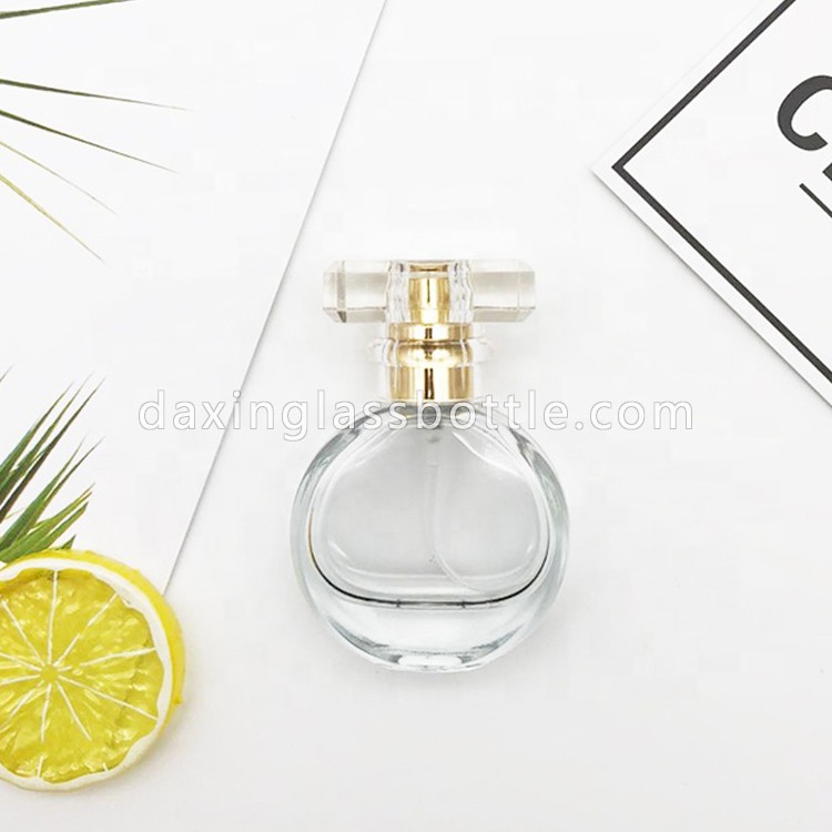 Supply Islamic Vials Empty Bulk Sample Fancy Flat Round Perfume Bottles ...