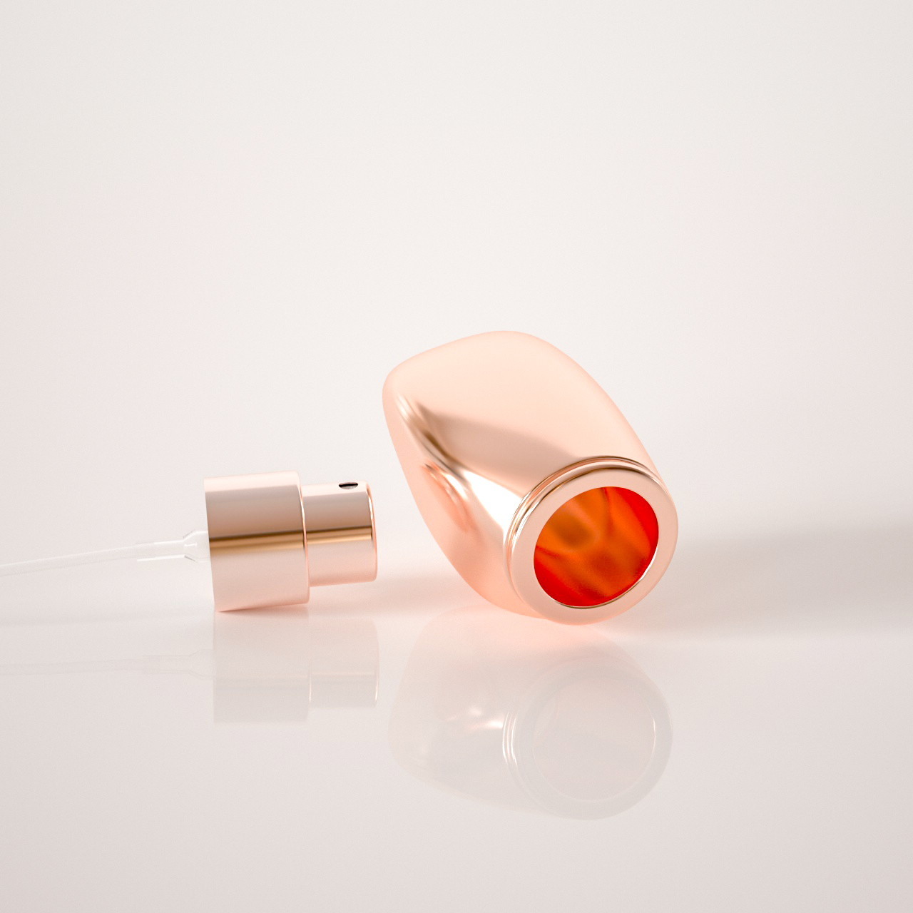 Supply 100ml Pink Rectangle Perfume Bottle with Caps Wholesale Factory ...