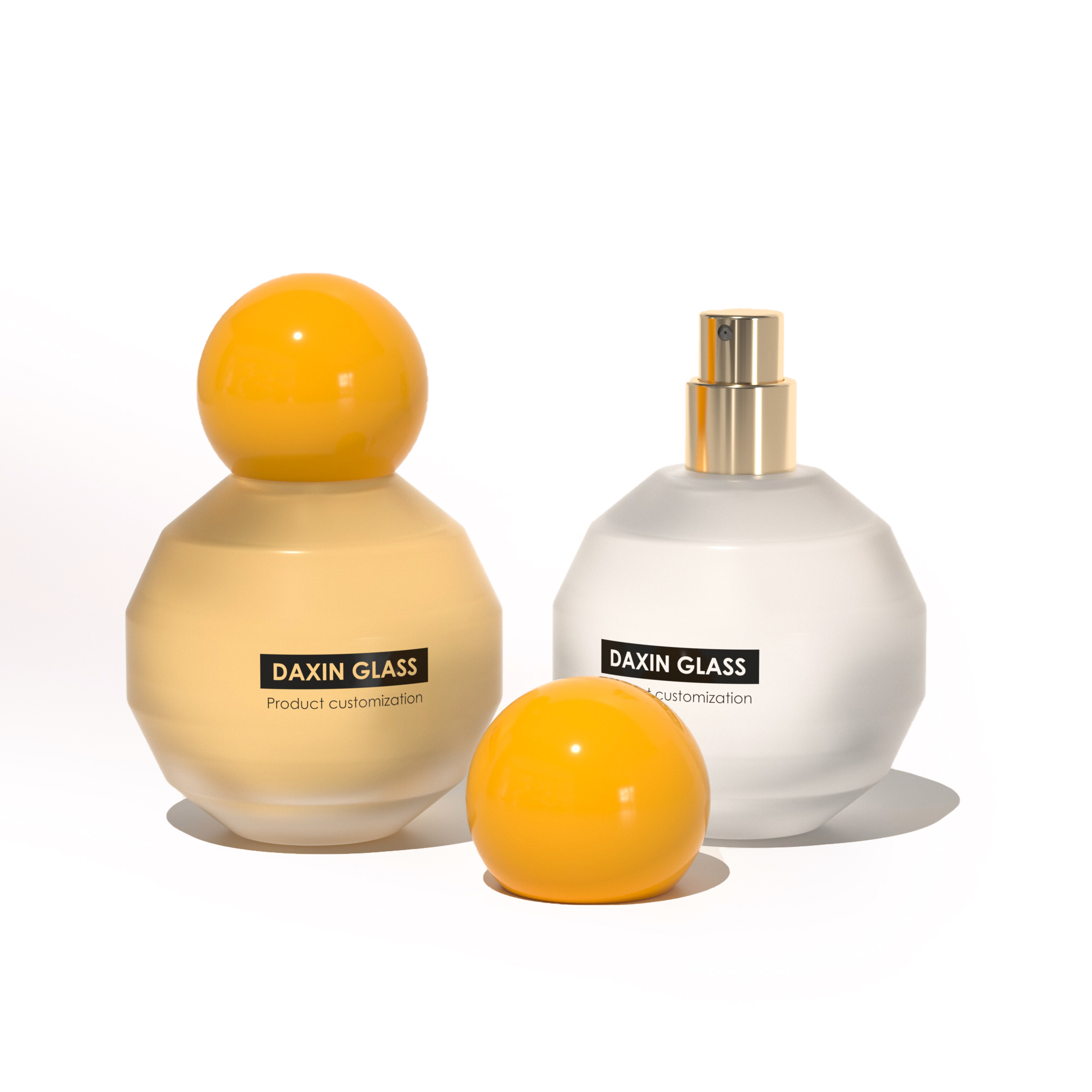 100ml 3.4oz Empty Refillable Perfume Atomizer Glass Bottle