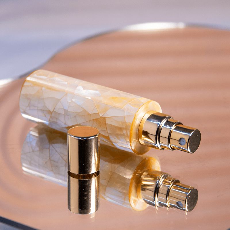 Supply 8 ml Empty Rose Quartz Crystal Flacon Perfume Bottle 5ml ...