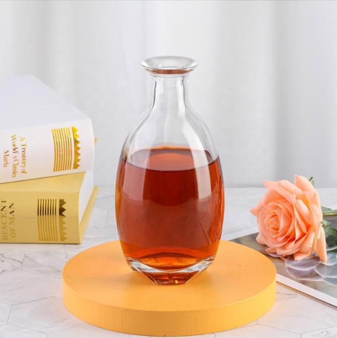 Supply Cute Empty Round 375ml Fruit Wine Glass Liquor Bottle Wholesale ...
