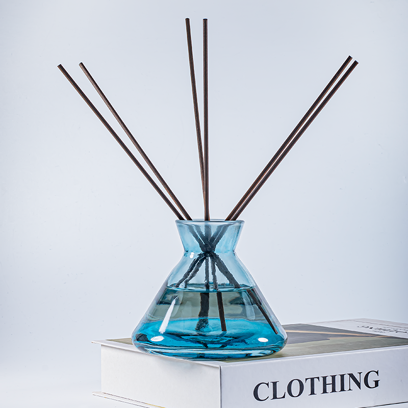 Supply 250ml Empty Refillable Glass Diffuser Bottles Aromatherapy Jar ...