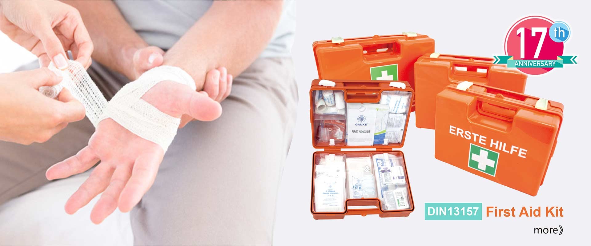 First Aid Kits, Bandages, Wound Care Dressing Suppliers - Gauke ...