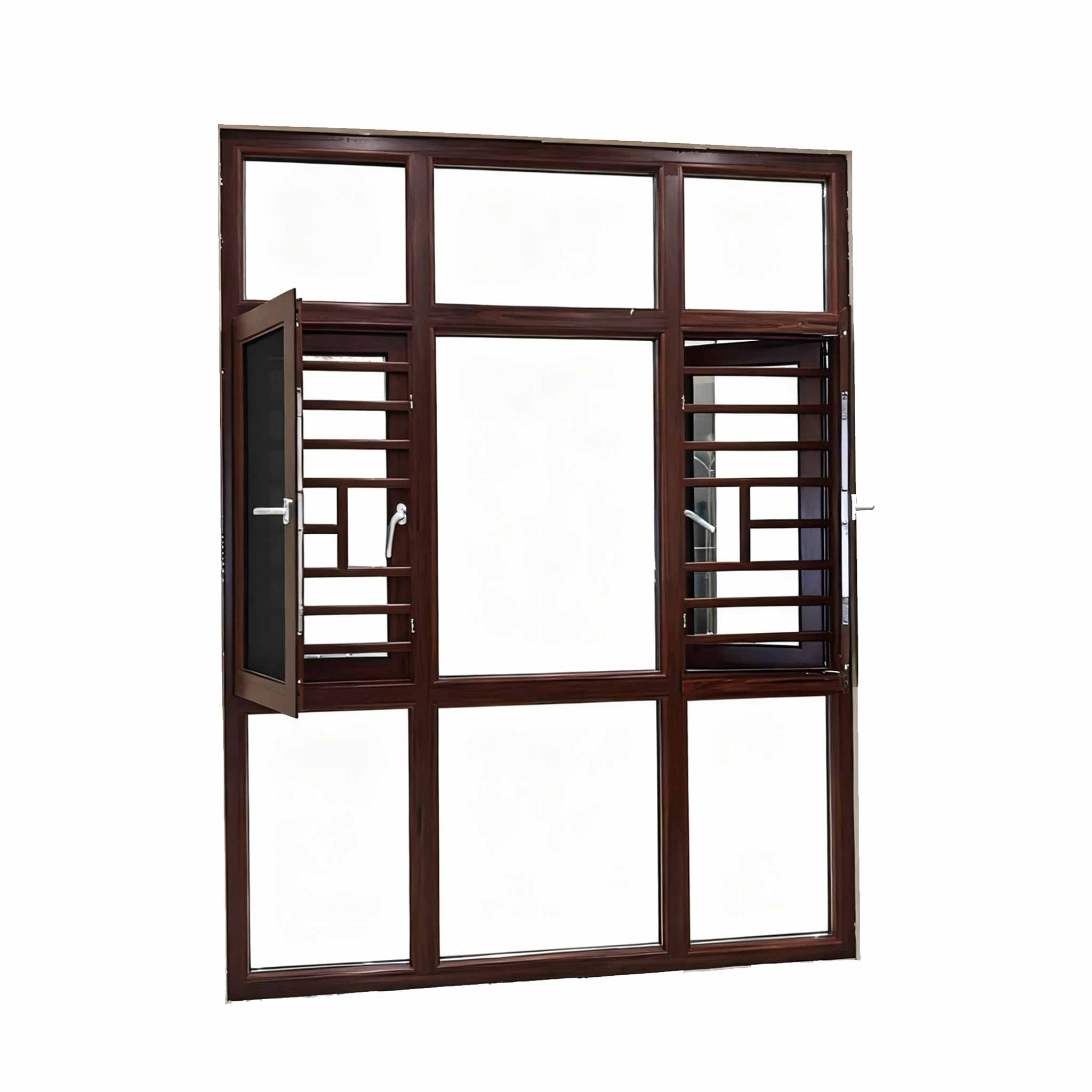 China Powder Coating Customized Colour Casement Aluminuim Window Trade ...