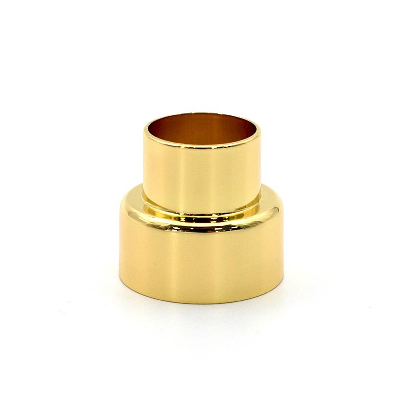 Supply metallized logo engrave zamac perfume cap factory quotes