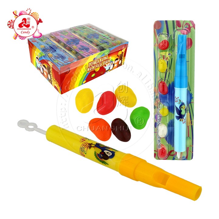Supply Changing sound flute toys with jelly bean whistle toy candy CH ...