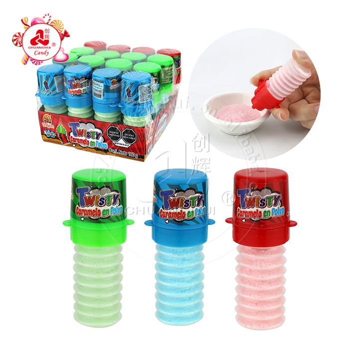 Supply Halal candy toy fruity Twisty spray sour powder candy CH-N565 ...