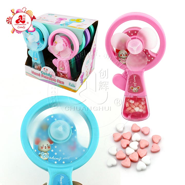 Supply Summer toy Portable Palm Mini Hand Pressure Fan Toy With Pressed ...