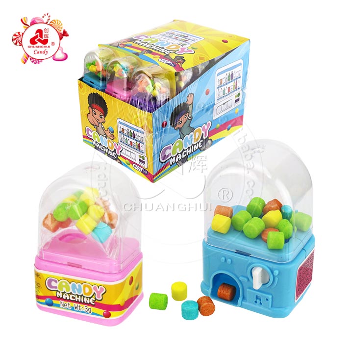 Mini Candy Machine toy mini press candy vending dispensor Candy Toy CH ...