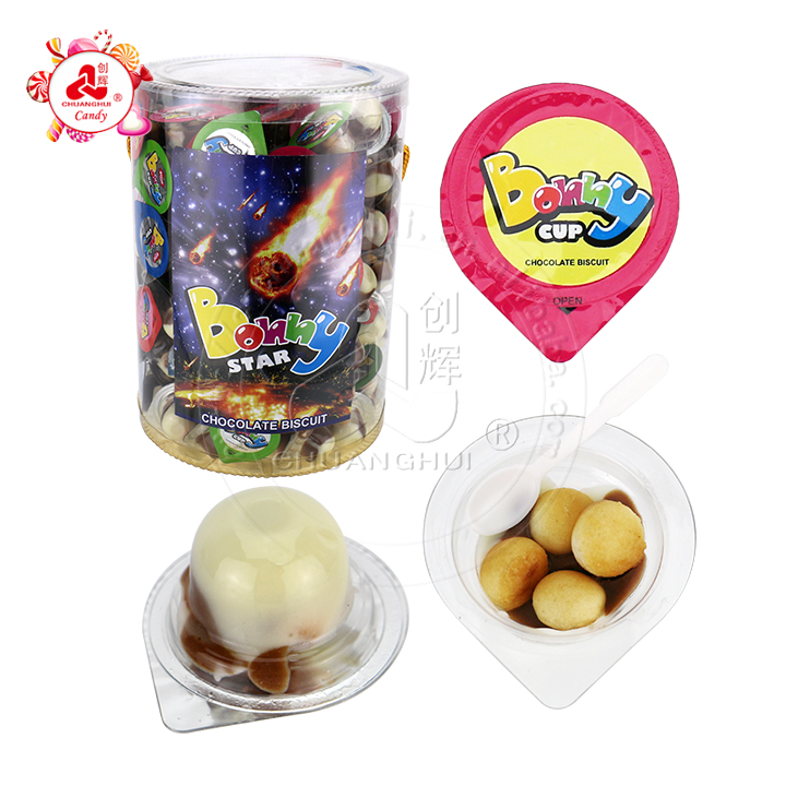 Supply 3.5g Mini chocolate with biscuit Bonny cup CH-BC099-1 Wholesale ...