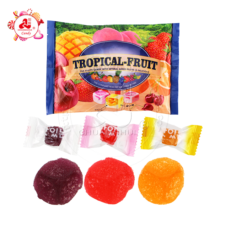 Supply 400g bagged tropical fruit jelly soft candy CH-J415 Wholesale ...