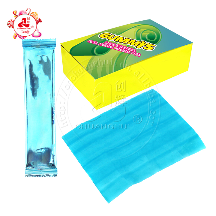Supply Sour sweet gummy roll fruit flavor roll up soft gummy candy CH ...