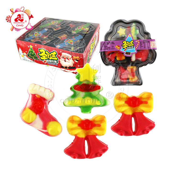 Supply 3D Christmas tree shaped Jelly chewing soft gummy candyCH-J458 ...