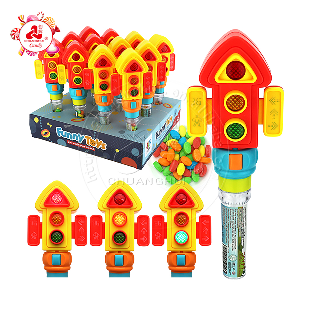 Supply High quality LED traffic light shaped flicker toy candy CH-TB212 ...