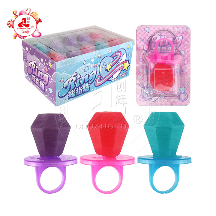 Supply 3D Diamond ring pop lollipop toy candy CH-T1285 Wholesale ...