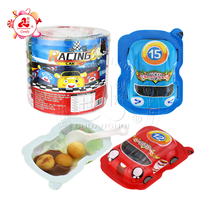 Supply 3D racing car shaped chocolate biscuit ball CH-BC139 Wholesale ...