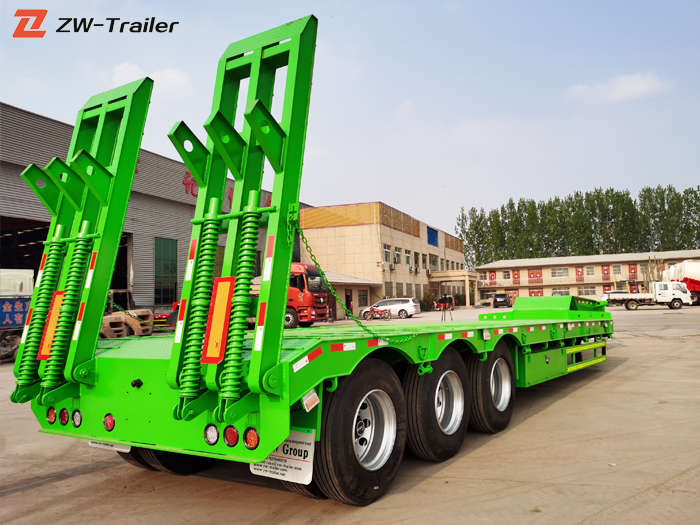Supply 60 Ton Lowboy Semi Trailer Wholesale Factory - Shandong Zhuowei ...