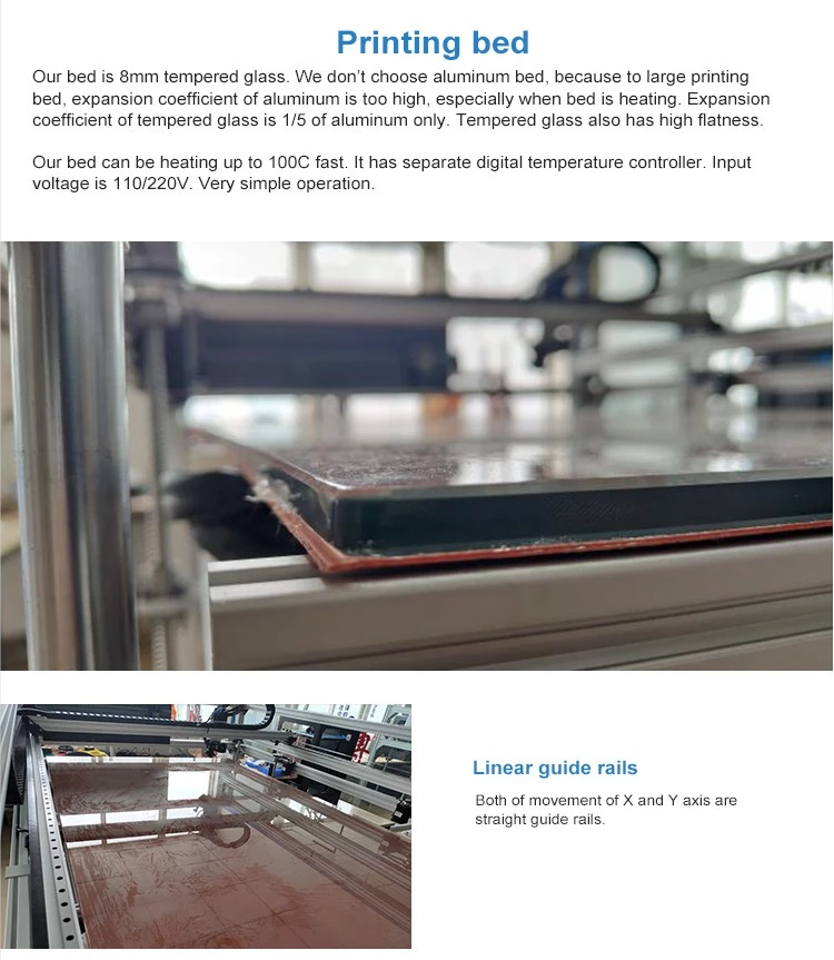 Supply Large build plate 3d printer hotsale FDM model design Factory ...