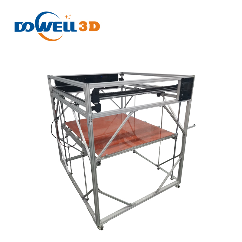 Supply Industrial Use Full Metal Frame 3D Printer with linear guide ...