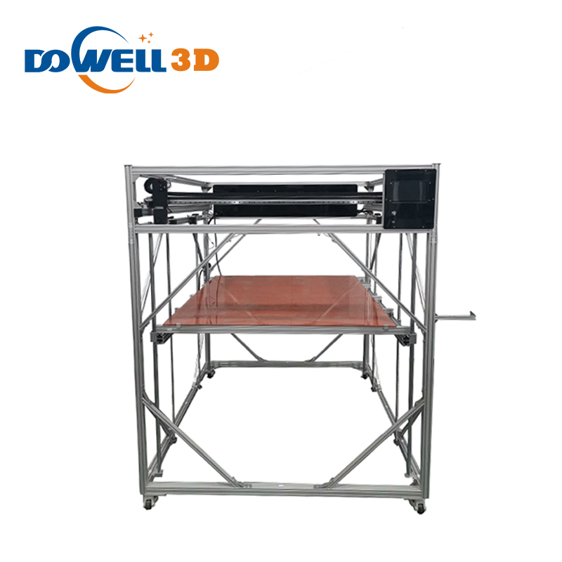 Supply Industrial Use Full Metal Frame 3D Printer with linear guide ...