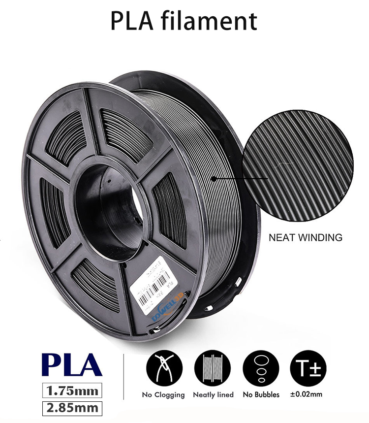 Supply Dowell 3d printer filament pla 1.75/2.85mm 1kg/roll plastic rods ...