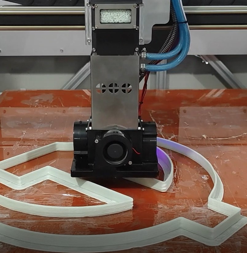 Supply Dowell 3d large pellet 3d printing machine granule 3d printer ...