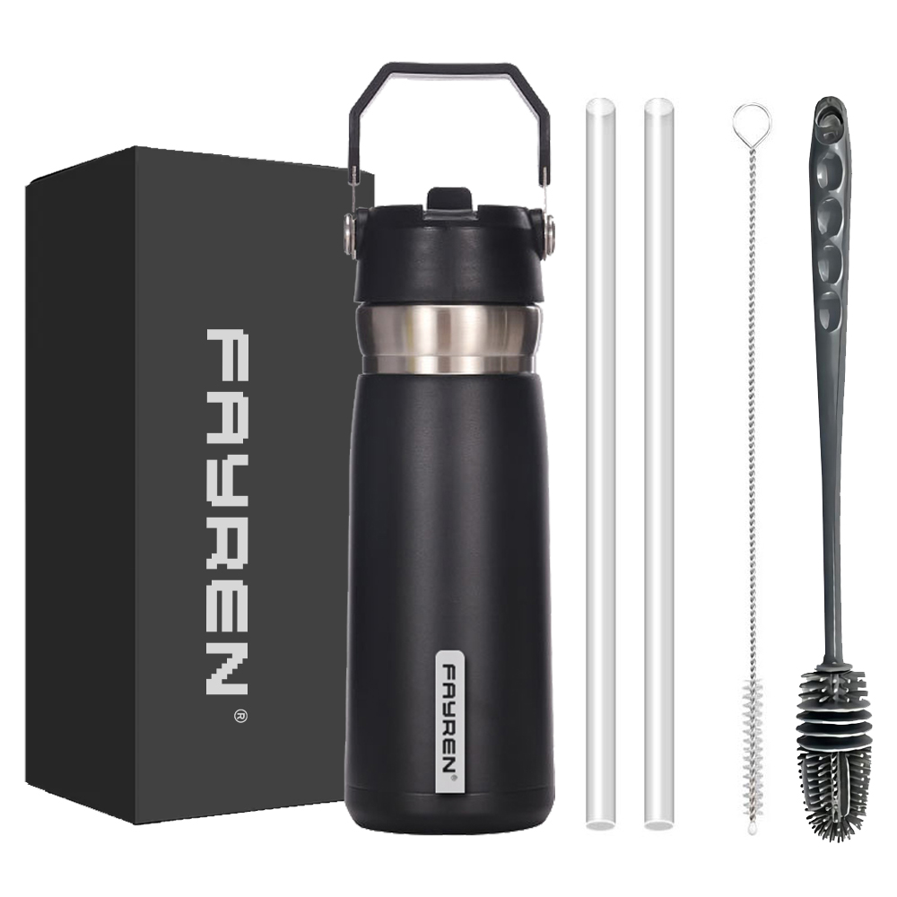 Supply Double Wall Insulated Thermos Wide Mouth Vacuum Flask Stainless ...