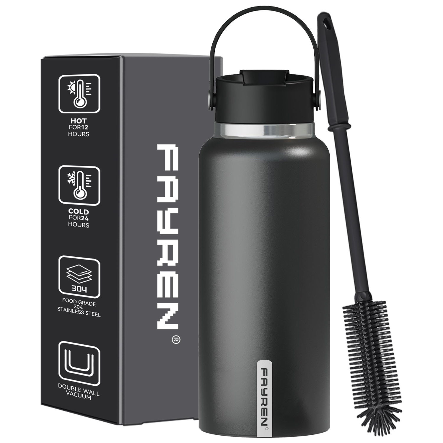 Supply Stainless Steel Vacuum Outdoor Water Bottle with Logo Flask ...