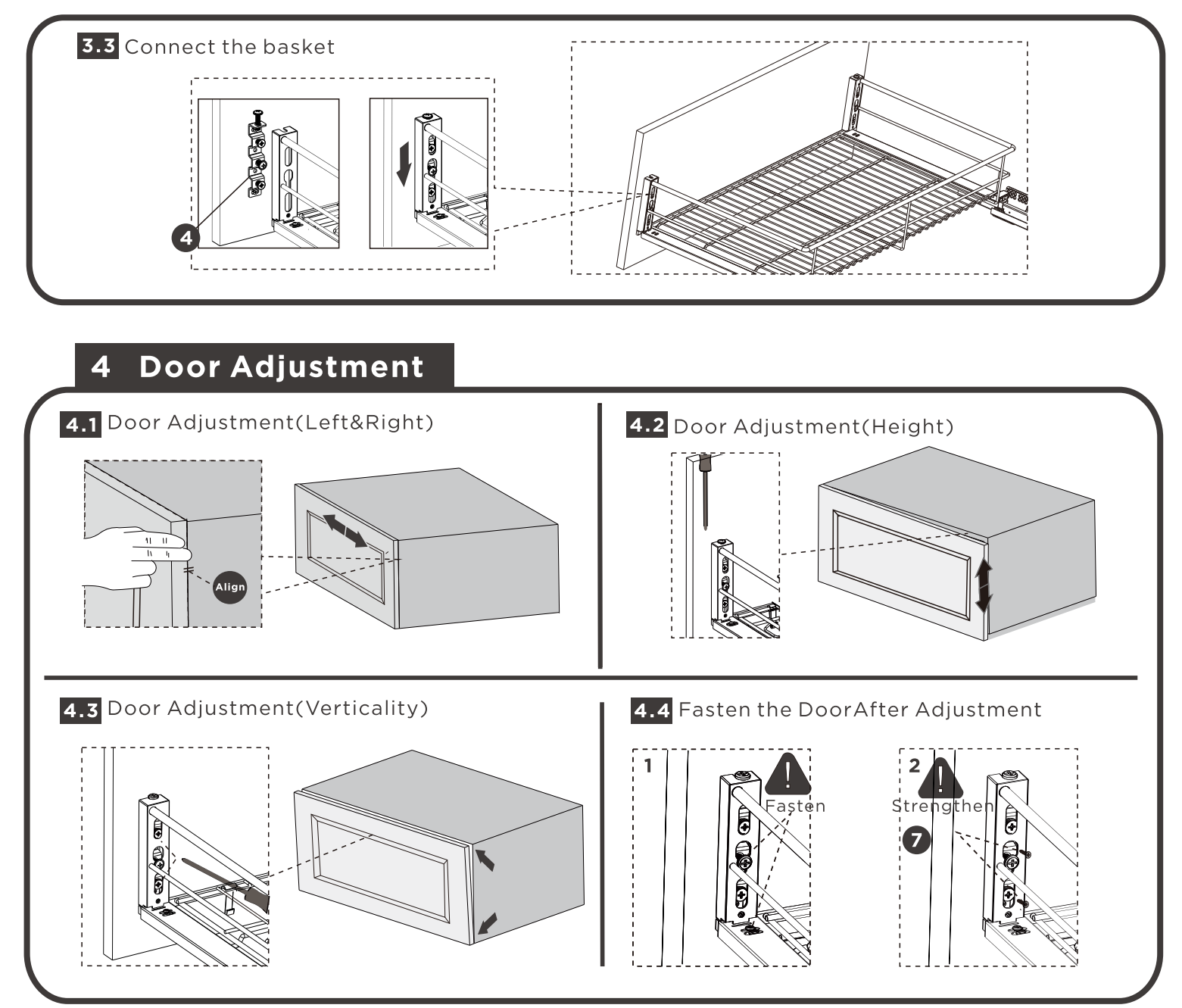 Supply 303695S-THREE SIDES PULL OUT BASKET - STARLINK 2.0 Factory ...
