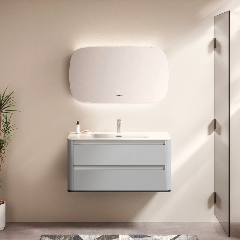 Supply AB3 Glazed Stone Bathroom Cabinet Factory Quotes - Higold Group