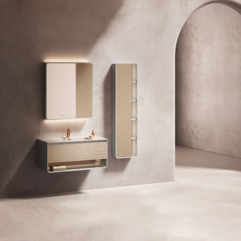 Supply BB1 Series Artificial Stone Bathroom Vanity Factory Quotes ...