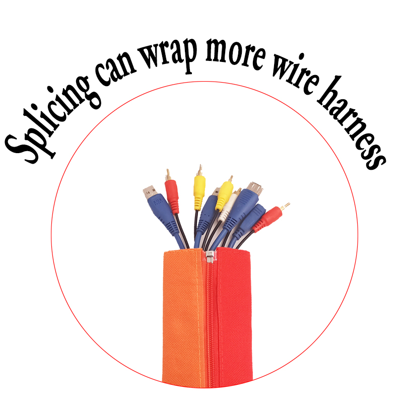 Supply zipper cable sleeve braided wrap Wholesale Factory - Xiamen Qx ...