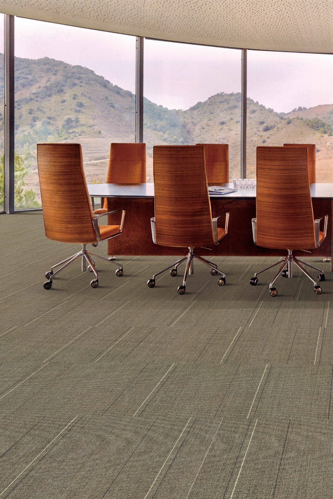 Sisal Carpet In Office