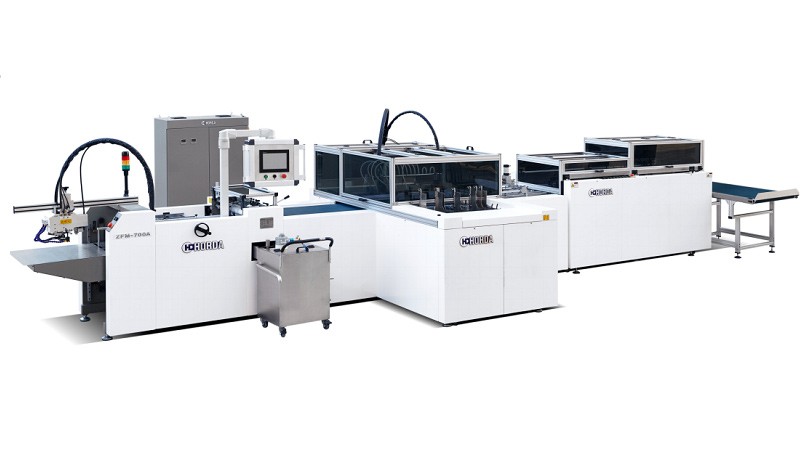 Case making machine, Collapsible box wings making machine, Inner ...