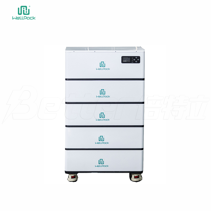 Supply Residential Stacked Household Energy Storage Battery System (10 ...