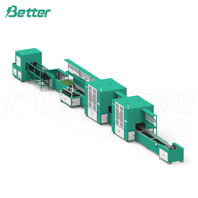 Supply Automatic Assembly Line for Prismatic Cells Battery Packs ...