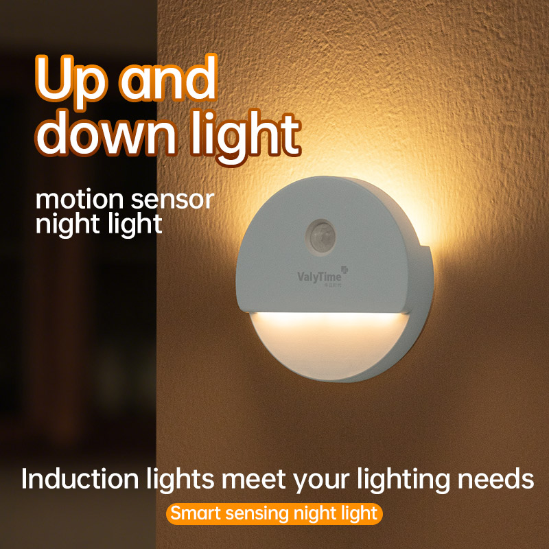 Supply Dual-sided Illumination Adjustable LED Motion Sensor Night Light ...