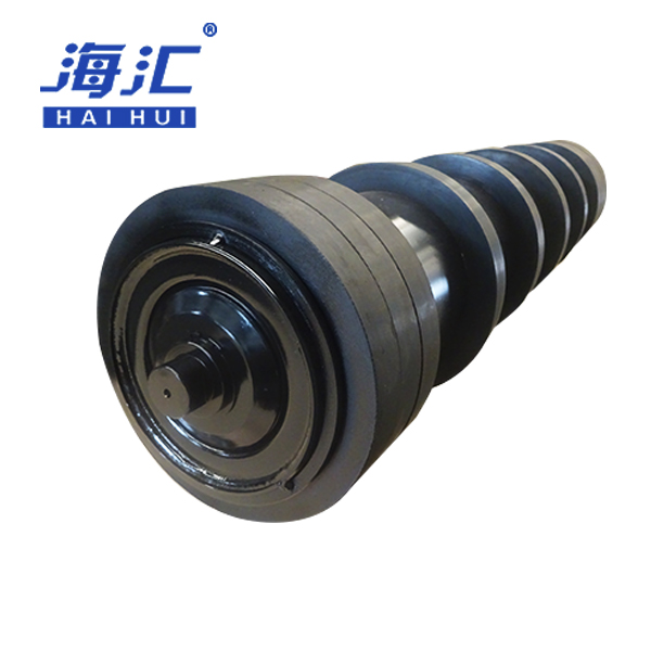 Supply conveyor Rubber Disc Return Idler Roller Wholesale Factory ...