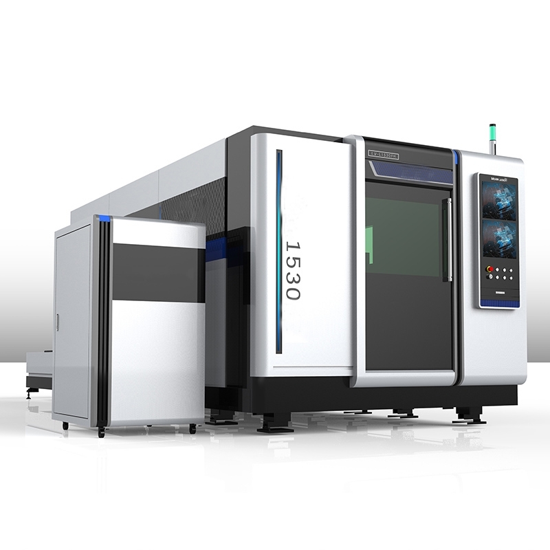 Supply Full Cover Fiber Laser Cutting Machine With Dual Bed Wholesale ...